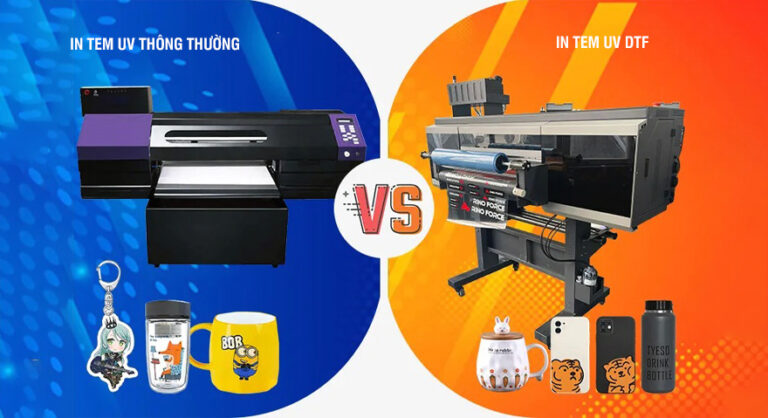 In tem UV DTF - In Hưng Phát