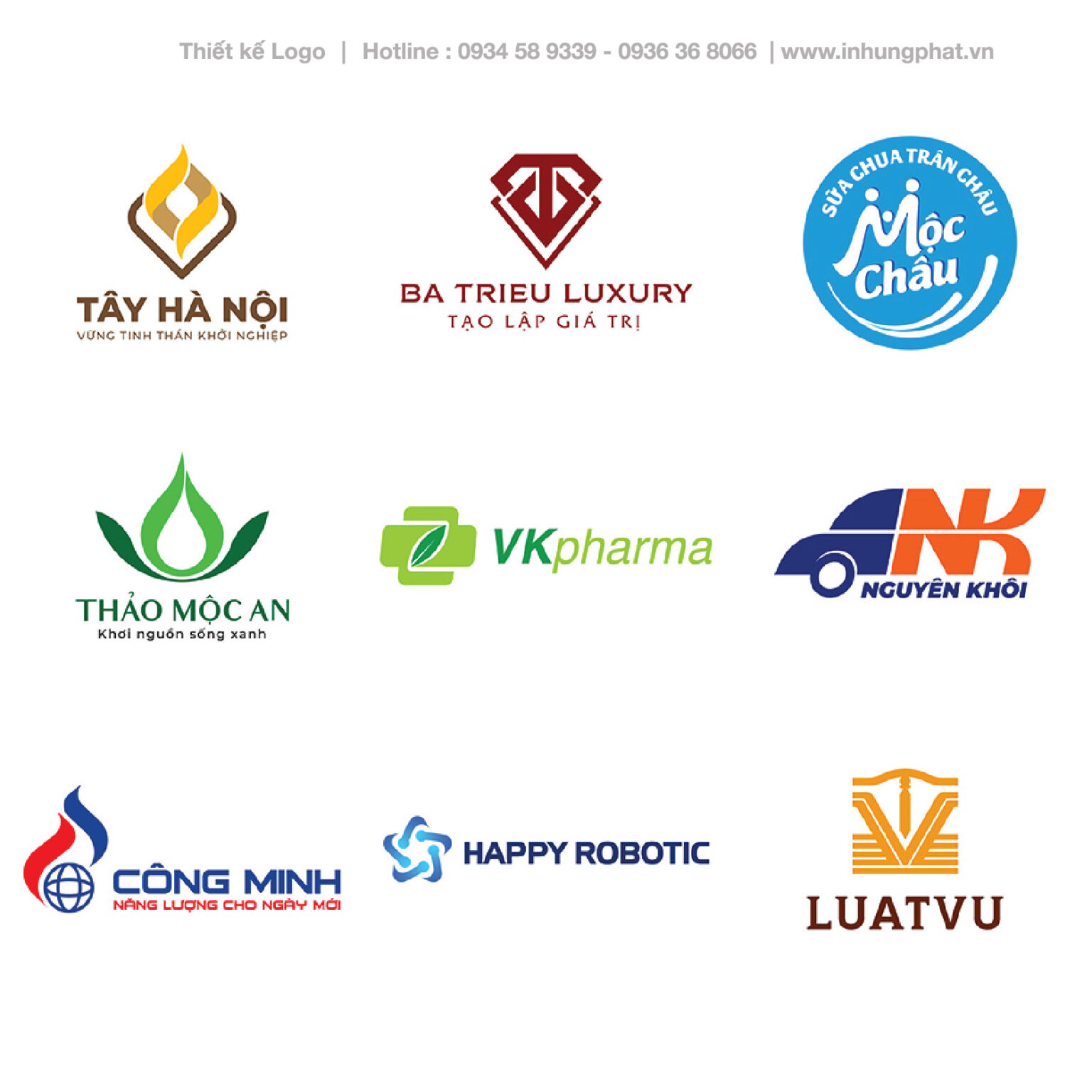 Thiết kế Logo - In Hưng Phát